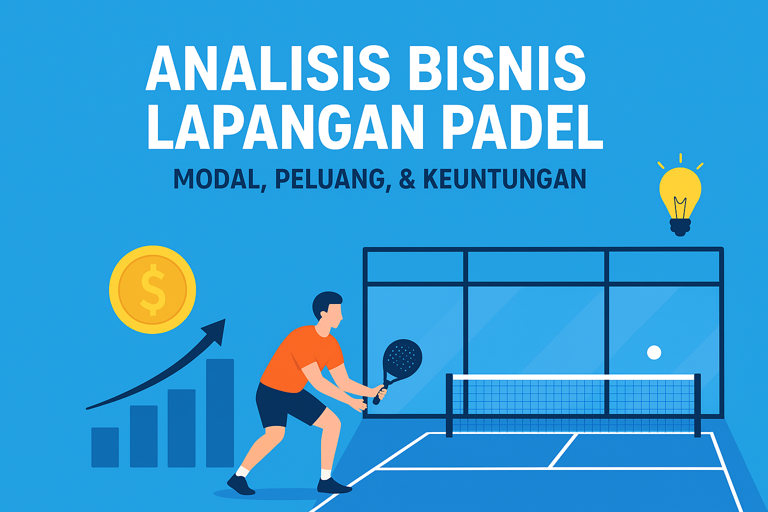 Analisis Bisnis Lapangan Padel: Modal, Peluang, & Keuntungan - Herlita ...