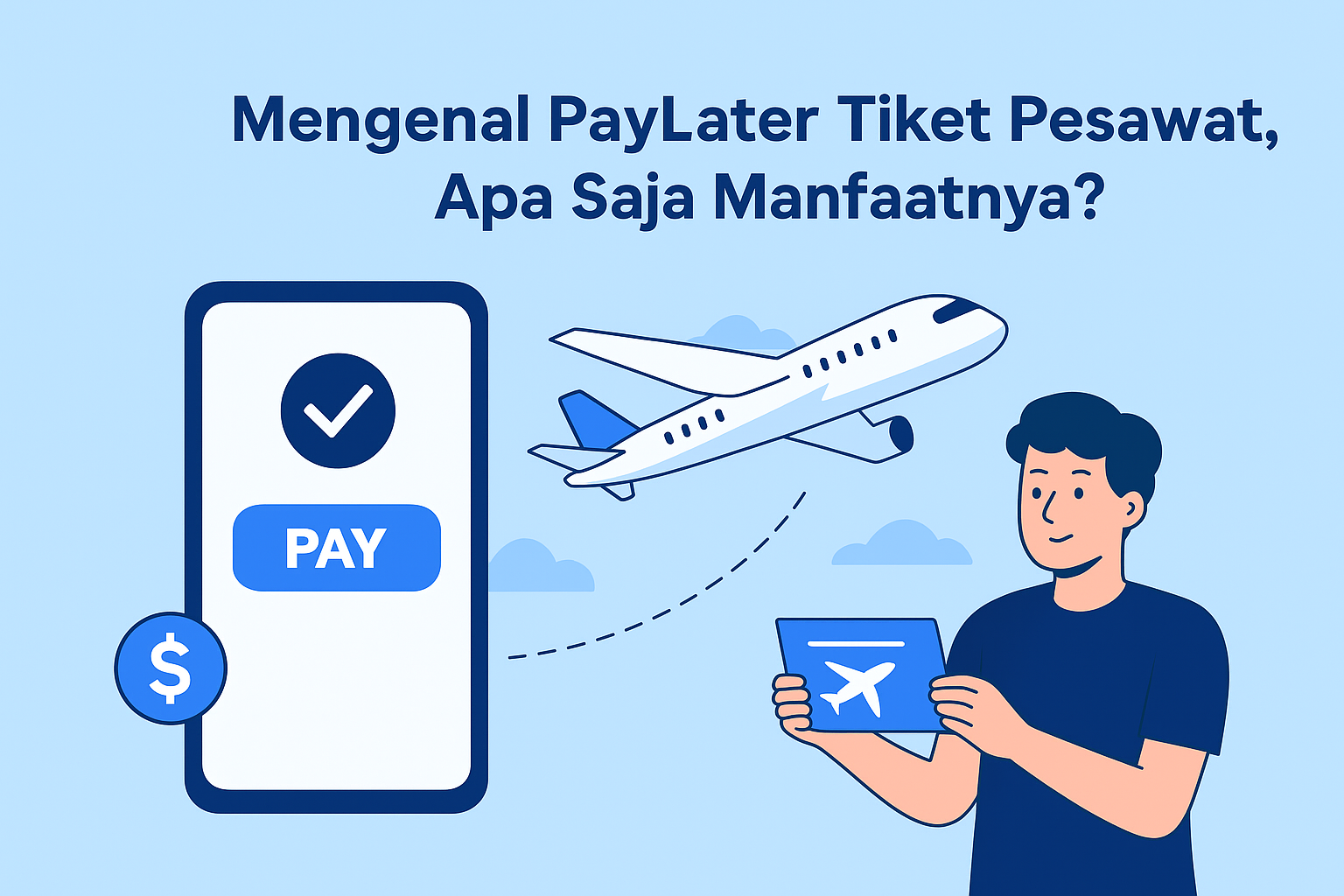 Mengenal PayLater Tiket Pesawat, Apa Saja Manfaatnya? - Herlita Digital
